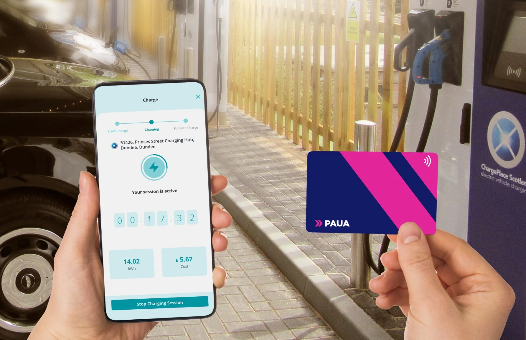 paua electric fuel cards